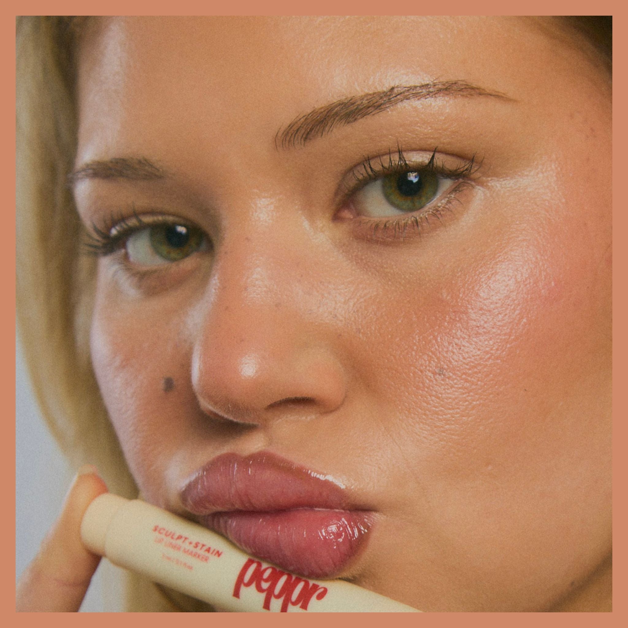 Sculpt+Stain Lip Marker: Long-Lasting Lip Stain Liner. Lightweight ...